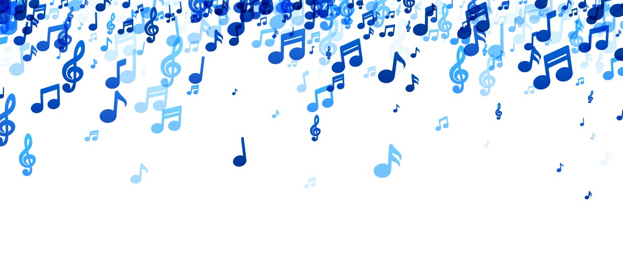 Blue Music Notes Vector Images (over 11,000)