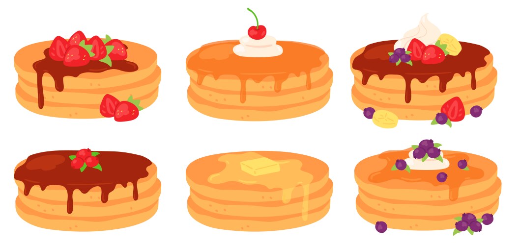 Pancake Cartoon Vector Images (over 5,900)
