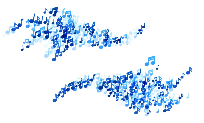 Floating Music Notes Vector Images (over 120)