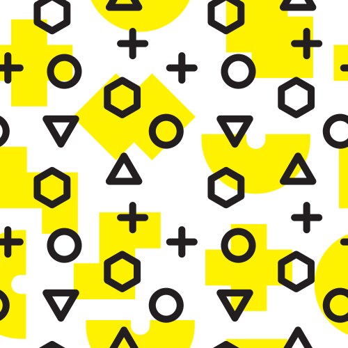 Hand drawing building truck seamless Royalty Free Vector