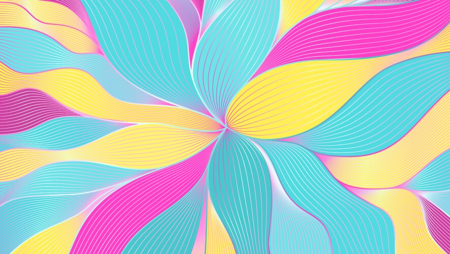 Colored seamless lines Royalty Free Vector Image