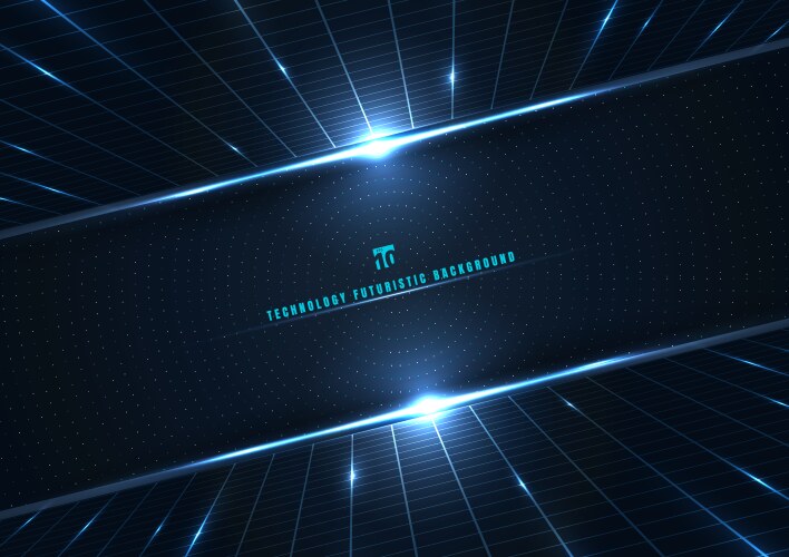 Abstract technology futuristic concept glowing Vector Image