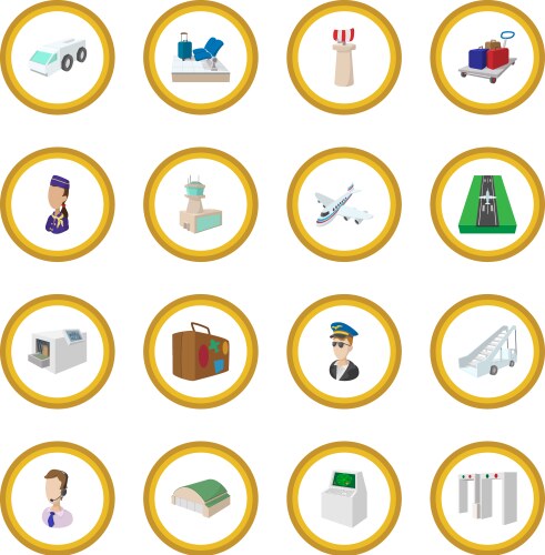 Airport Circle Icon Vector Images (over 5,500)