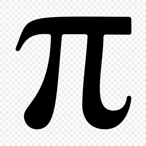 Pi Symbol Icon Royalty Free Vector Image - VectorStock
