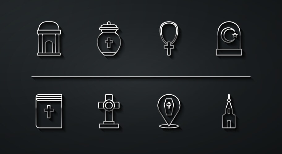Muslim Grave Vector Images (over 490)