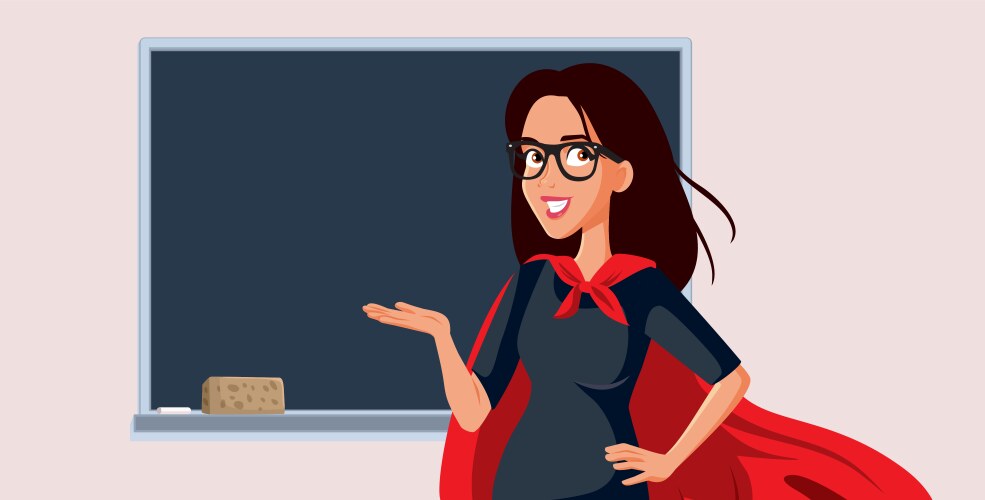 Super Teacher Vector Images (over 300)