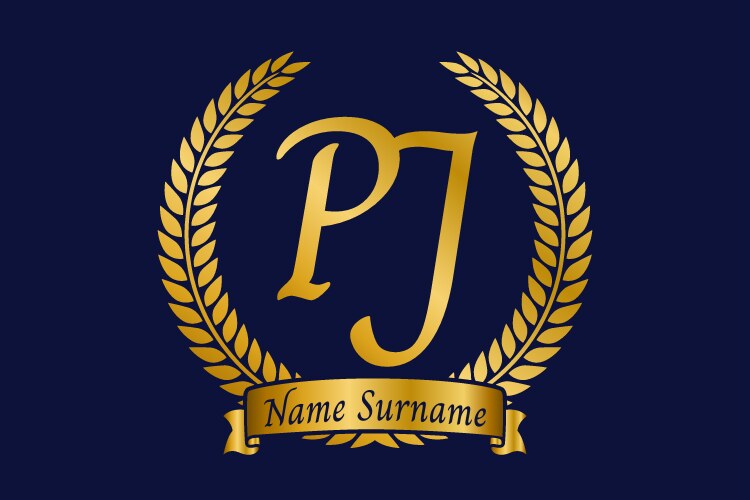 Initial P J Logo Vector Images (over 2,600)