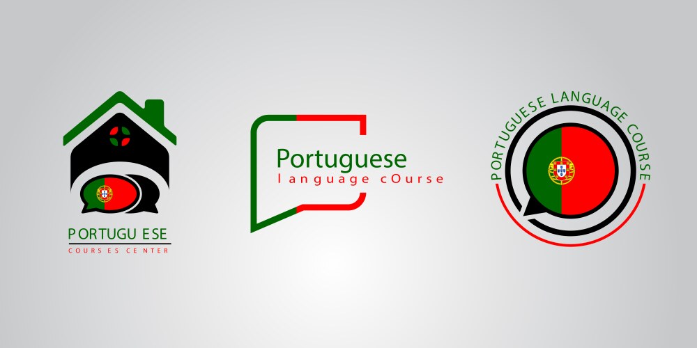 Learning english language class logo Royalty Free Vector