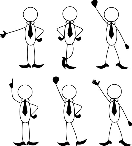 Office Stick Figures Vector Images (over 2,400)