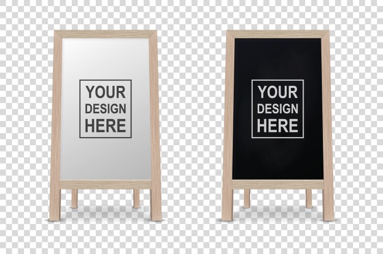Modern banner design set black and white Vector Image