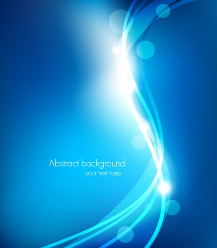 Blue abstract notes music background Royalty Free Vector