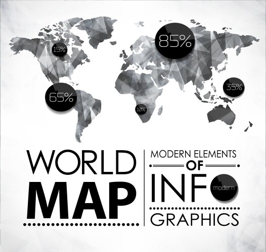 Modern elements of info graphics Royalty Free Vector Image