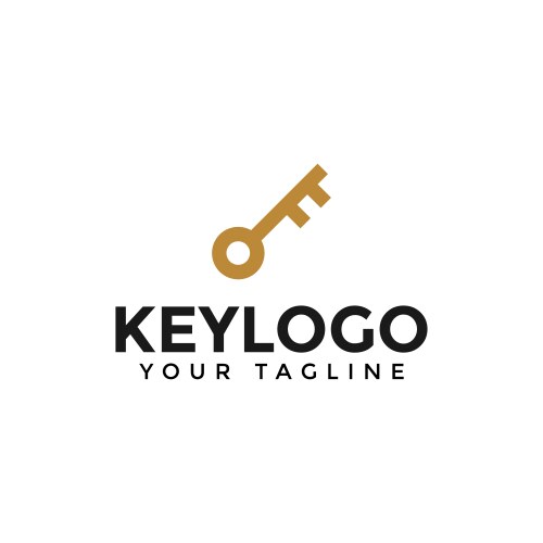 Golden Key Logo Vector Images (over 690)