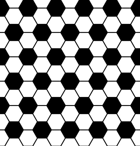 Soccer seamless texture Royalty Free Vector Image