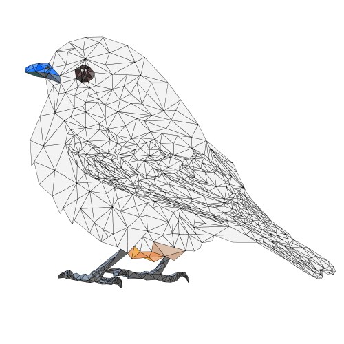 Bluebird Outline Vector Images (over 150)