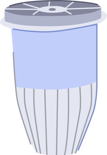 Plumbing water filter cartoon Royalty Free Vector Image