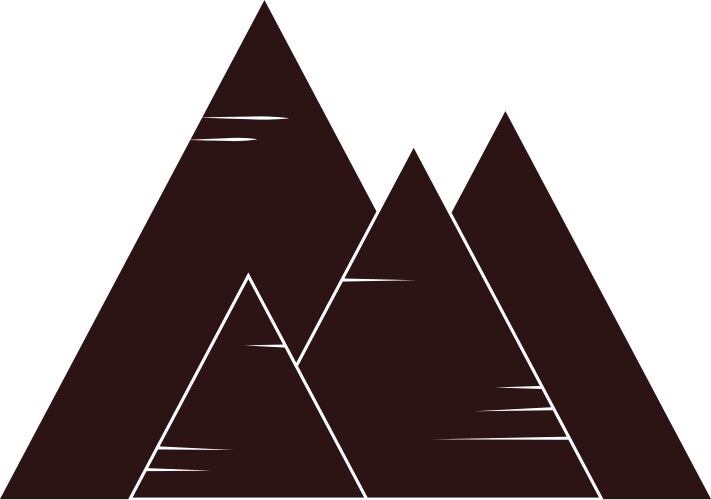 Egyptian pyramids landscape Royalty Free Vector Image