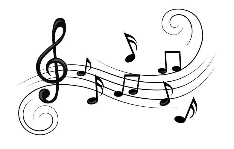 Music notes Royalty Free Vector Image - VectorStock
