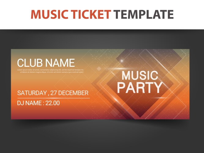 Ticket Shape Vector Images (over 6,500)