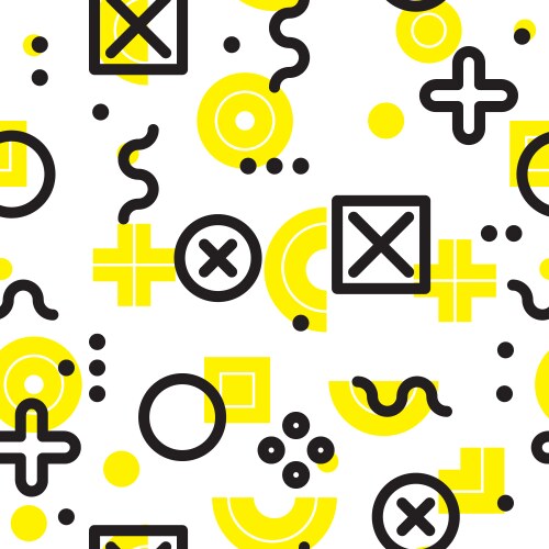 Hand drawing building truck seamless Royalty Free Vector