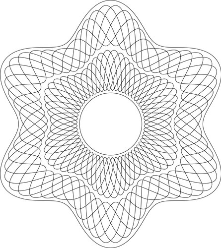 Guilloche Pattern Vector Images (over 16,000)