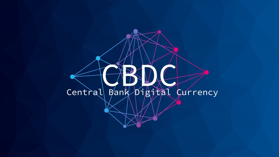 Cbdc money central bank digital currency Vector Image