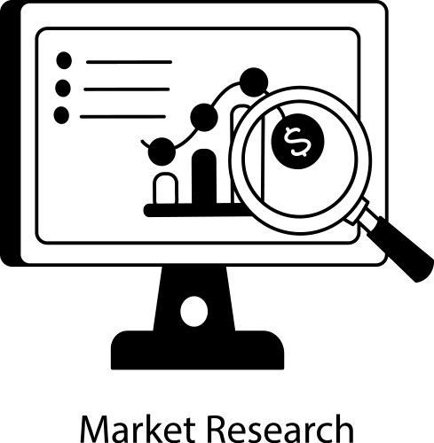 Market analytics Royalty Free Vector Image - VectorStock