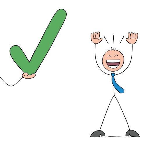Stickman Yes Vector Images (63)