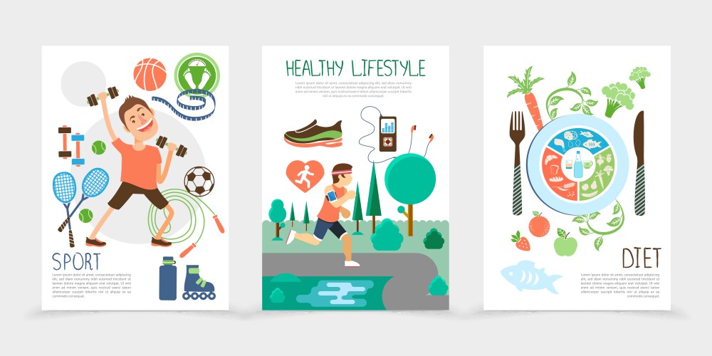 Infographic health graph design colorful Vector Image