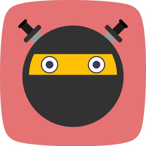 Ninja Smiley Emoji Vector Images (over 100)