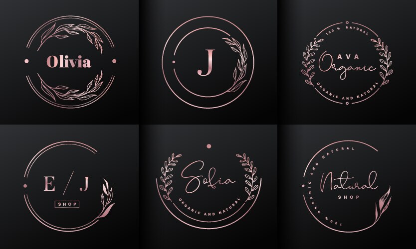 Rose Gold Logo Vector Images (over 4,200)