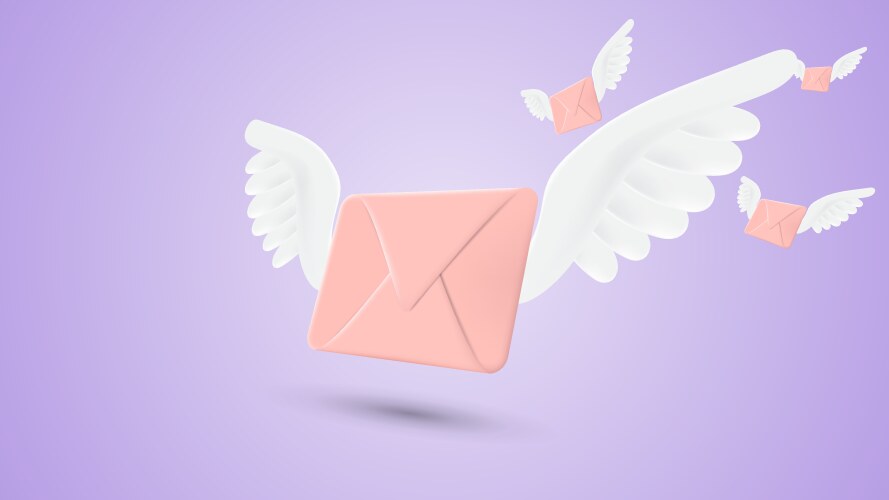 Flying Envelope Vector Images (over 5,000)