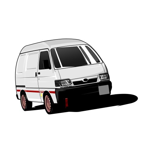 Futuristic car Royalty Free Vector Image - VectorStock