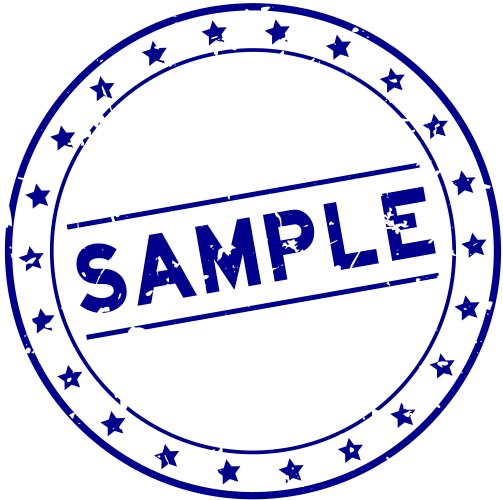 Sample Only Stamp Vector Images (over 120)