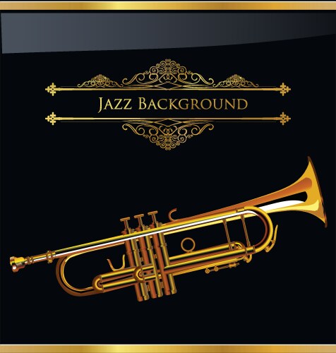 Jazz trumpet player Royalty Free Vector Image - VectorStock