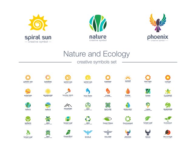 Sunshine creative symbol concept sunlight Vector Image