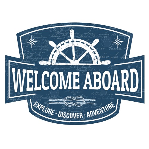 Welcome Aboard Vector Images (over 650)