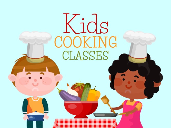 Kids Cooking Vector Images (over 18,000)