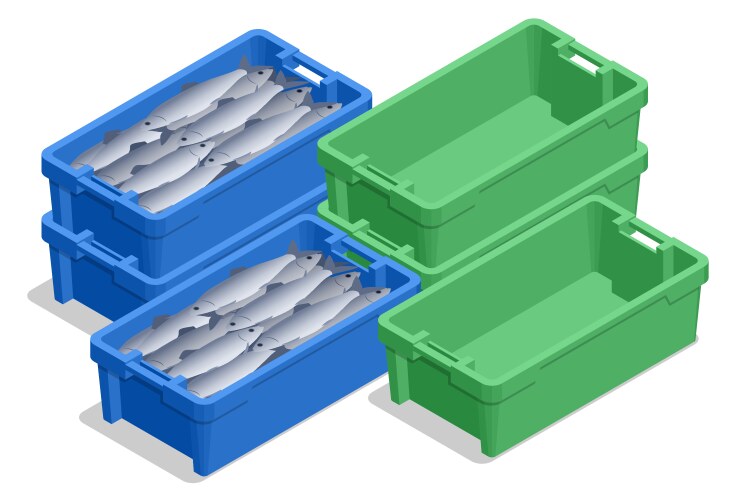 Plastic Crate Vector Images (over 690)