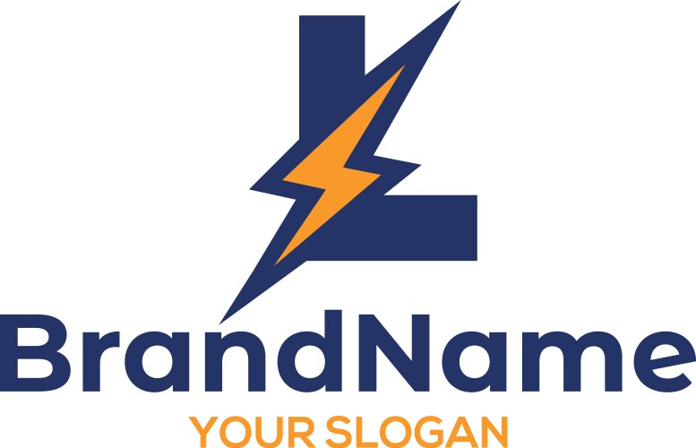 Lightning Bolt Letter L Vector Images (83)