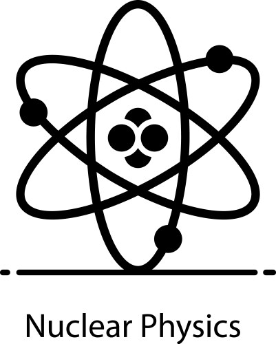 Nuclear physics Royalty Free Vector Image - VectorStock