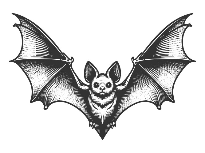 Bat Tattoo Vector Images (over 2,600)
