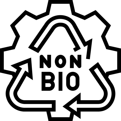 Non Biodegradable Symbol Vector Images (over 780)