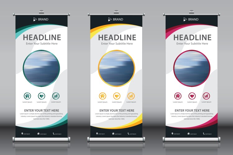 Standee Event Template Vector Images (over 630)