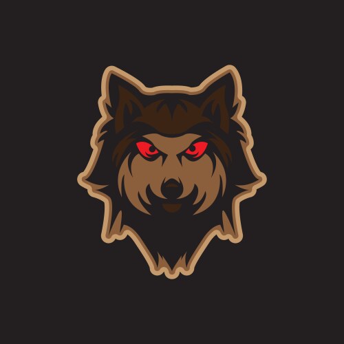 Wolf logo Royalty Free Vector Image - VectorStock