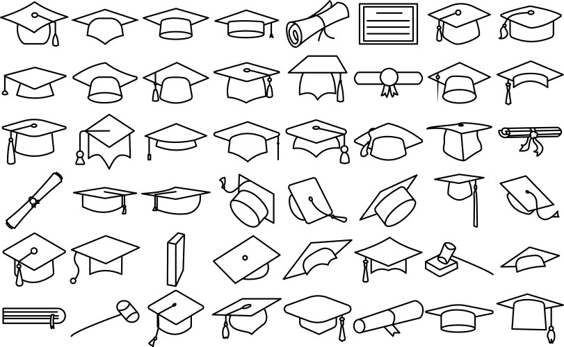 Cap Outline Vector Images (over 85,000)