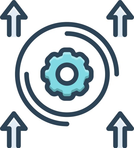 Process improvement Royalty Free Vector Image - VectorStock