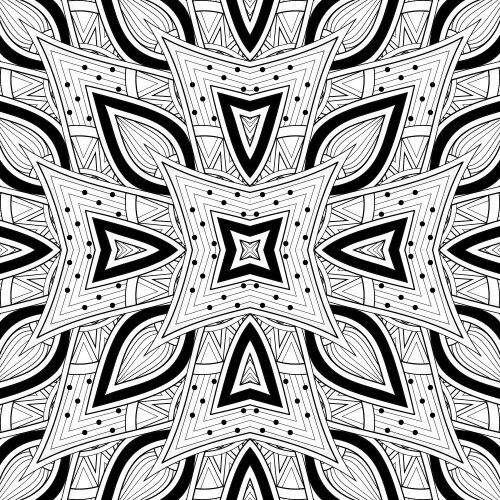 Colored seamless pattern with tulips floral motifs