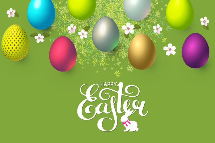 Realistic microbiology colorful background Vector Image