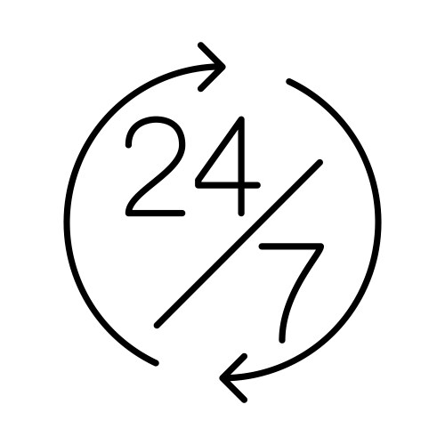 24 7 Vector Images (over 10,000)